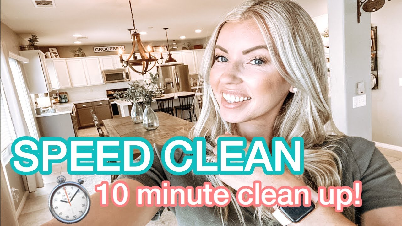 SPEED CLEAN ⏱// Instant cleaning motivation 🧽 - YouTube