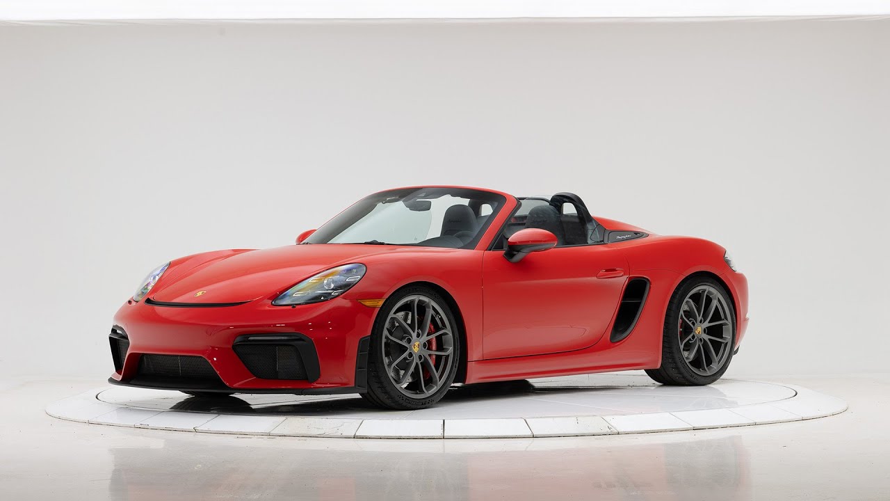 2020 Porsche 718 Spyder Guards Red | C0017 - YouTube