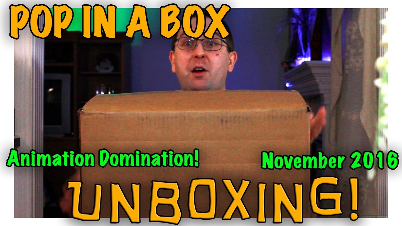 UNBOXING! Pop in a Box November 2016 (12 Pops) - Animation Domination ...