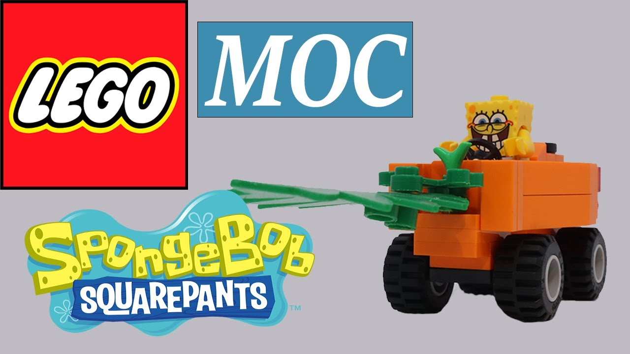 LEGO SpongeBob Squarepants Pineapple Car Moc - YouTube