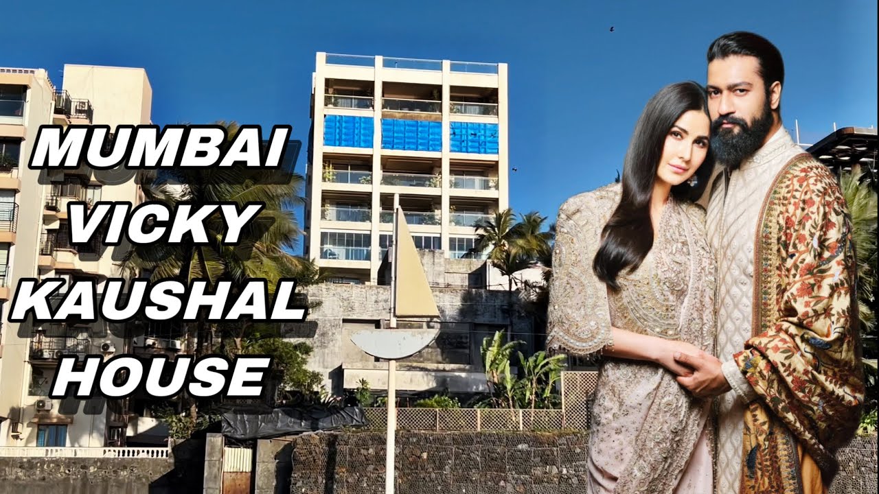Mumbai Vicky Kaushal house & All FAMOUS ACTOR'S HOUSE'S WITH ENGLISH ...