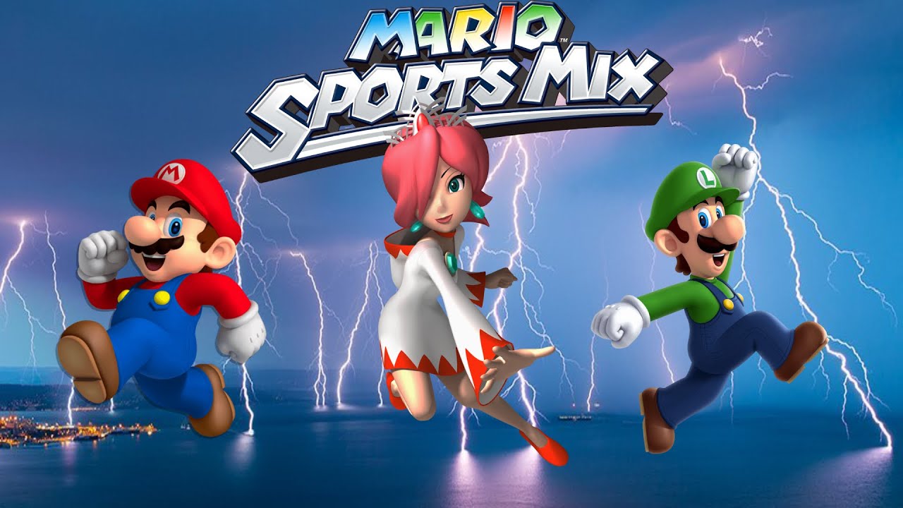 Mario Sports Mix - Dodgeball: Tournament #12: Star Cup (3 players, Hard ...