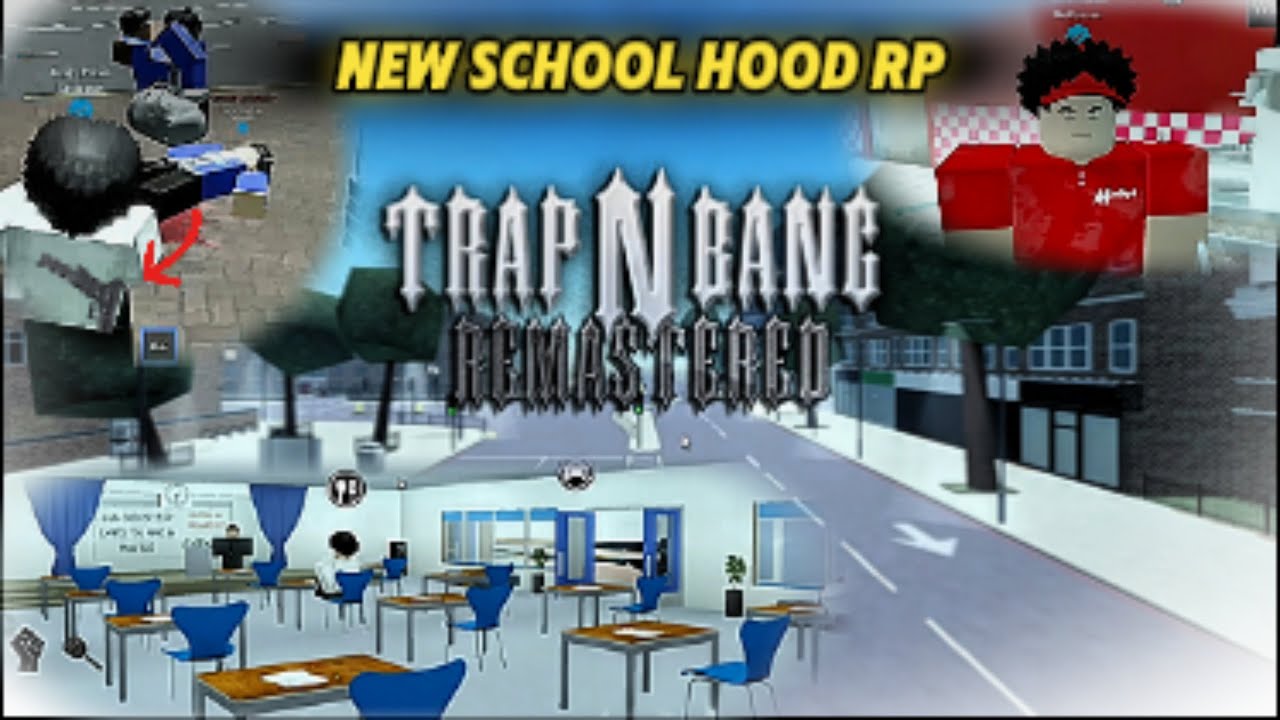 SCHOOL and WORK in NEW HOOD RP | Roblox Trap n Bang ( Roblox Hood RP ...
