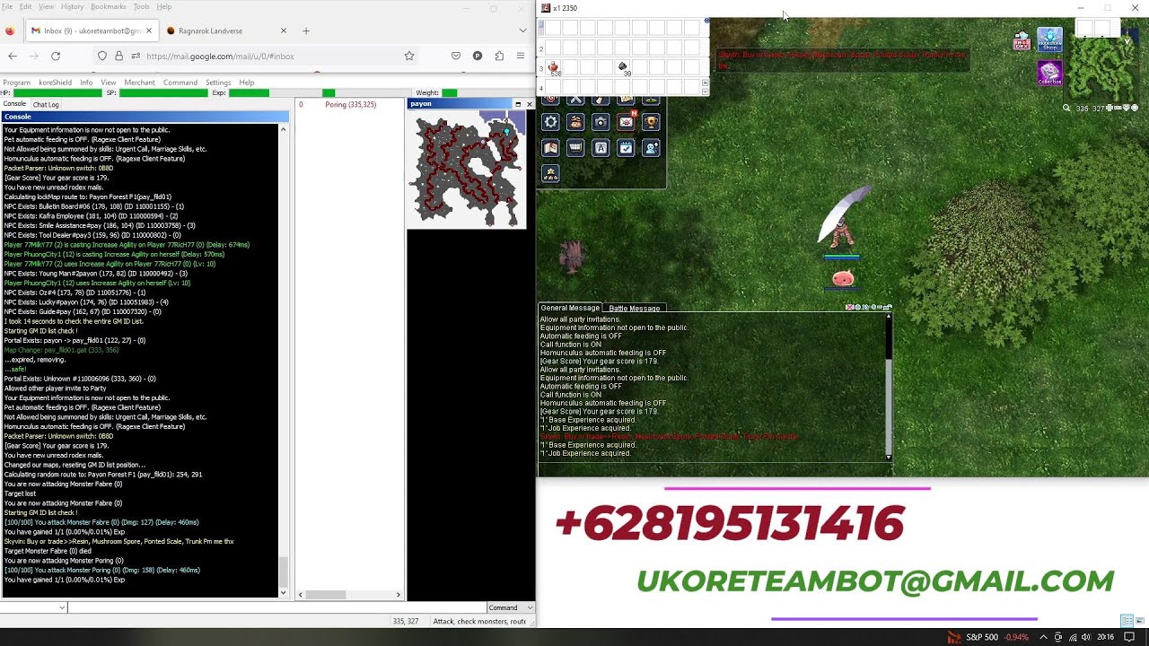 Bot Ragnarok Landverse Official (Gravity Game Hub Asia) Work February ...