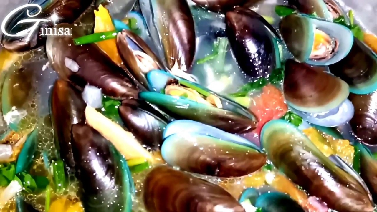 Ginisang Tahong sa kamatis | Mussels Soup - YouTube