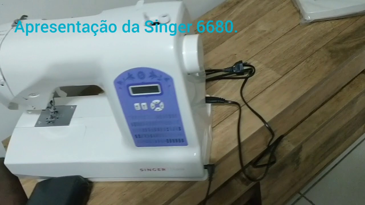 Apresentação Singer 6680 eletrônica. - YouTube