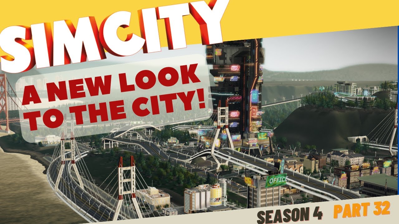 SimCity Let's Play in 2023! | A Megatower Level...And Updated Bridges ...