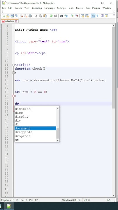 Check Odd Or Even Number In Javascript Html Html5 Css3 Css Htmltutorial Javascript Coding
