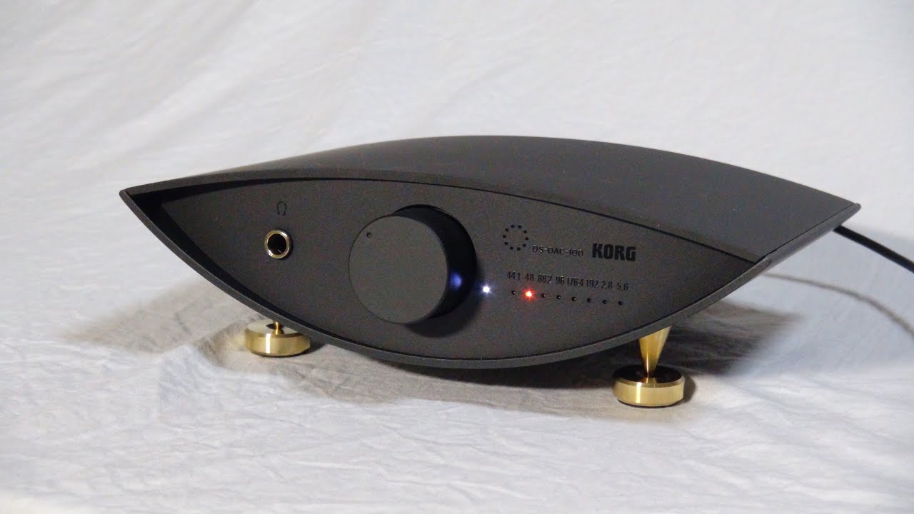 【ハイレゾ】KORG DS-DAC-100【ヘッドホンアンプ】 - YouTube