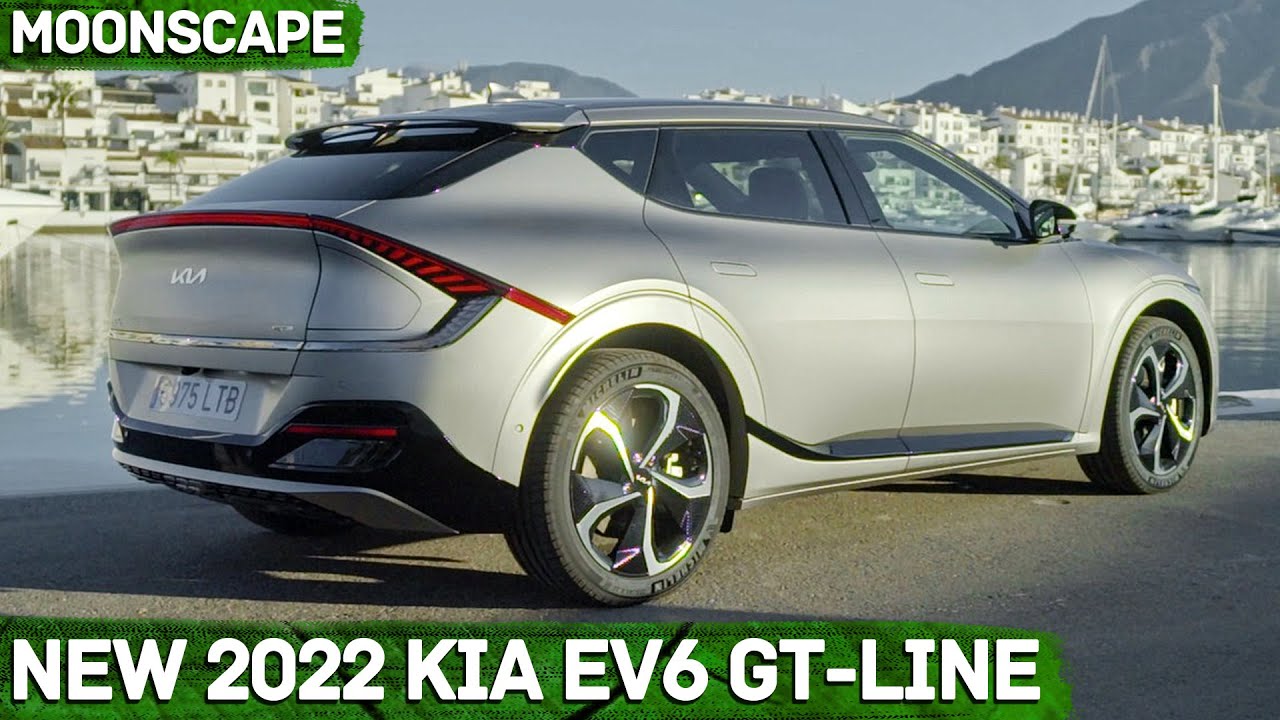 New 2022 Kia EV6 GT Line in Moonscape | CARS&NEWS - YouTube
