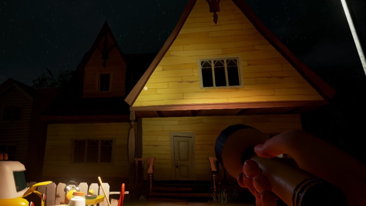 Hello Neighbor Alpha 3 Just Move into my New House - YouTube