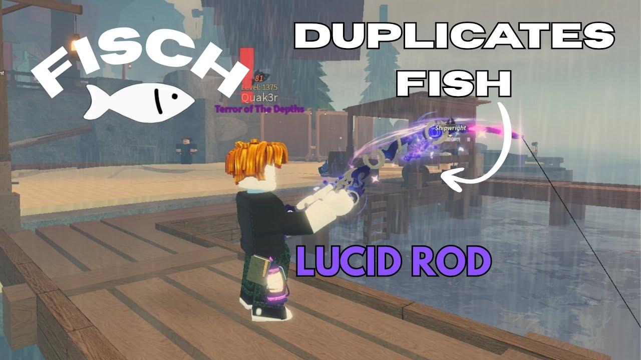 Fisch I OBTAINING the LUCID ROD - YouTube