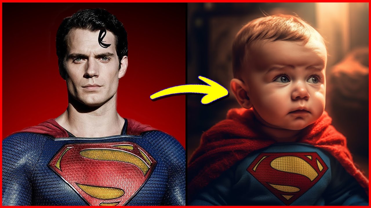 DC JUSTICE LEAGUE HEROES AS BABY - YouTube