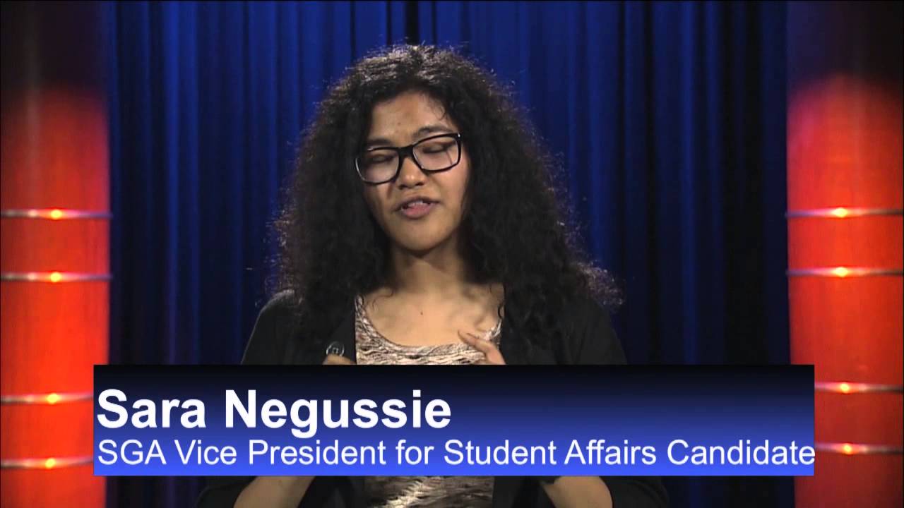 2016 SGA Candidate Sara Negussie - (FULL) - YouTube