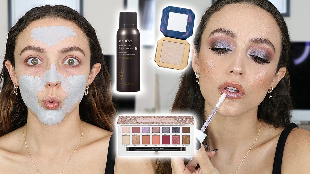 NEW MAKEUP | how do I keep up?! FULL FACE GLAM - YouTube