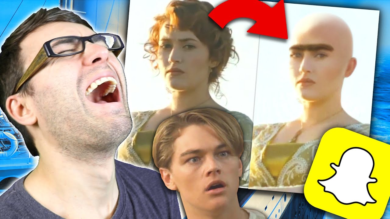 Ruining Iconic Movie Scenes With Face Filters! - YouTube