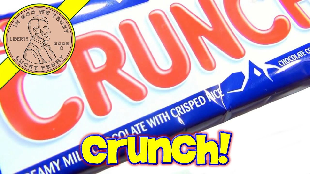 Learn About The Nestle Crunch Bar - Candy Review - YouTube