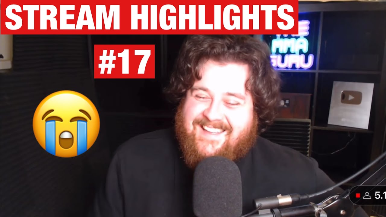 THE MMA GURU STREAM HIGHLIGHTS #17 - YouTube