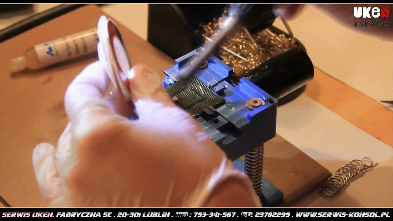 XBOX 360 GPU REBALL REBALLING FULLHD QUALITY PART 1 - YouTube