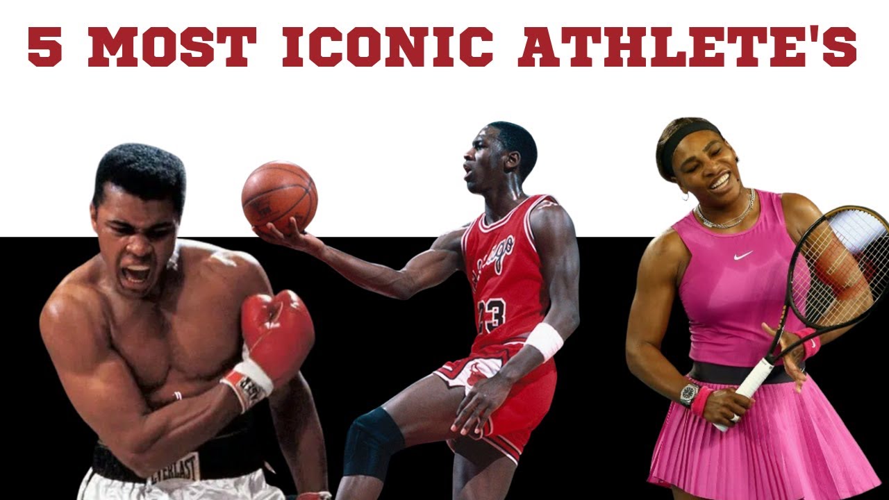 5 Most Iconic Athletes In The History of Sports #muhammadali # ...