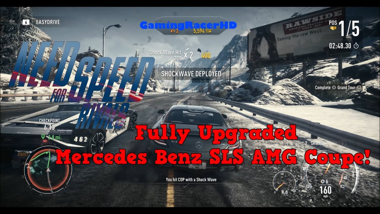 Need For Speed Rivals: Fully Upgraded - Mercedes Benz SLS AMG Coupe ...