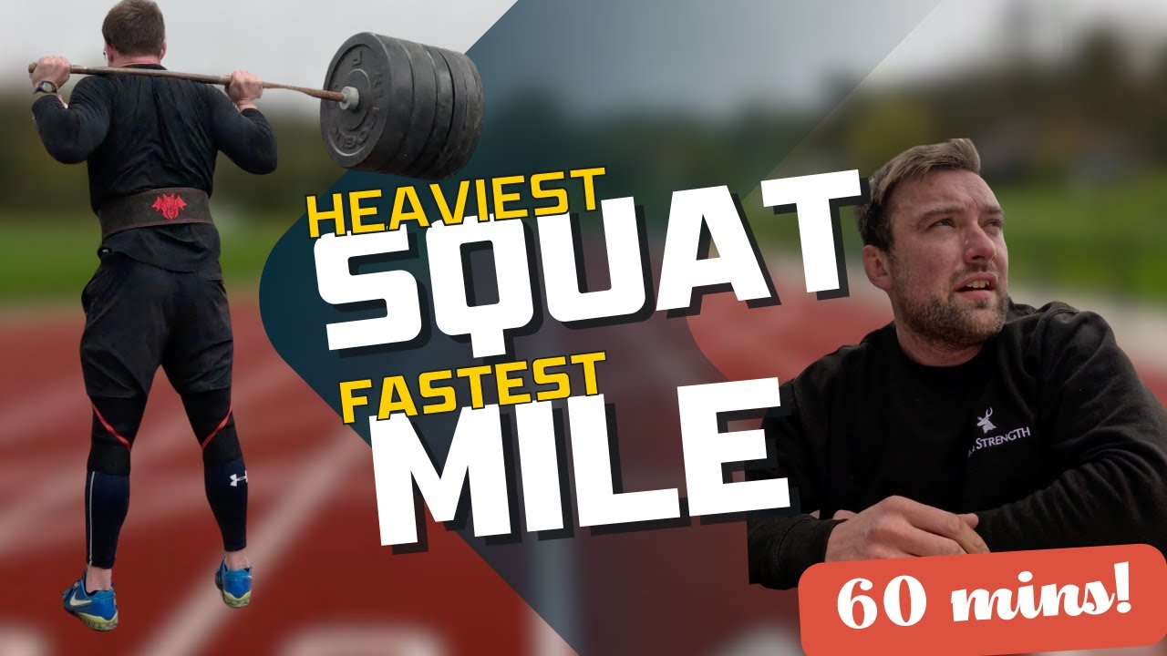 Max Squat & 1 Mile TEST DAY - YouTube