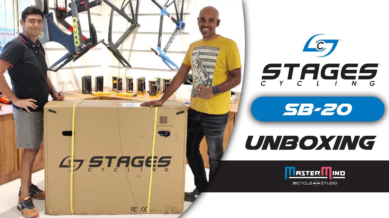 Stages Bike SB 20 - Unboxing from Mastermind Bangalore - YouTube