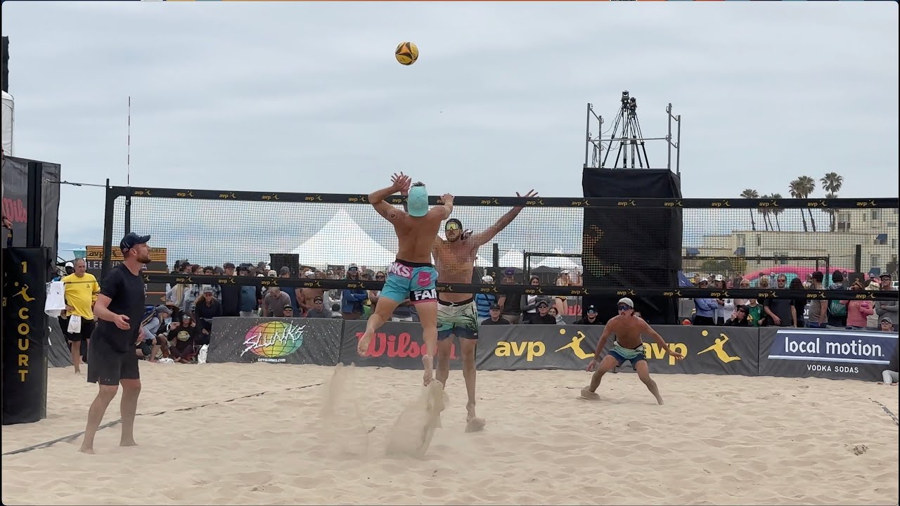 Intense RALLY Jake Urrutia David Lee vs. Evan Cory Cerutti Alison ...