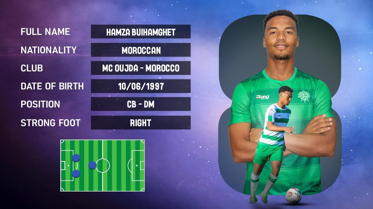 Hamza Buih | Center Back - DM | PART 1 (2023/2024) - YouTube