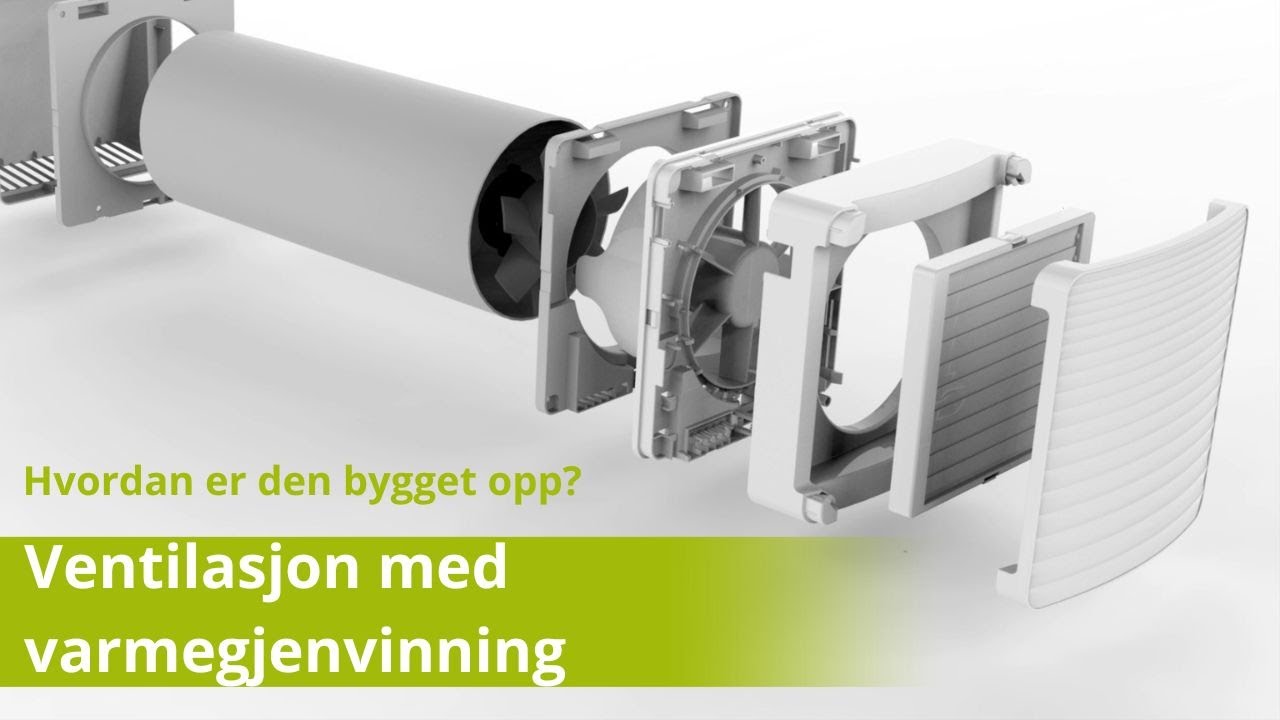 Miniventilasjon med varmegjenvinning. Hvordan er miniventilasjon ...
