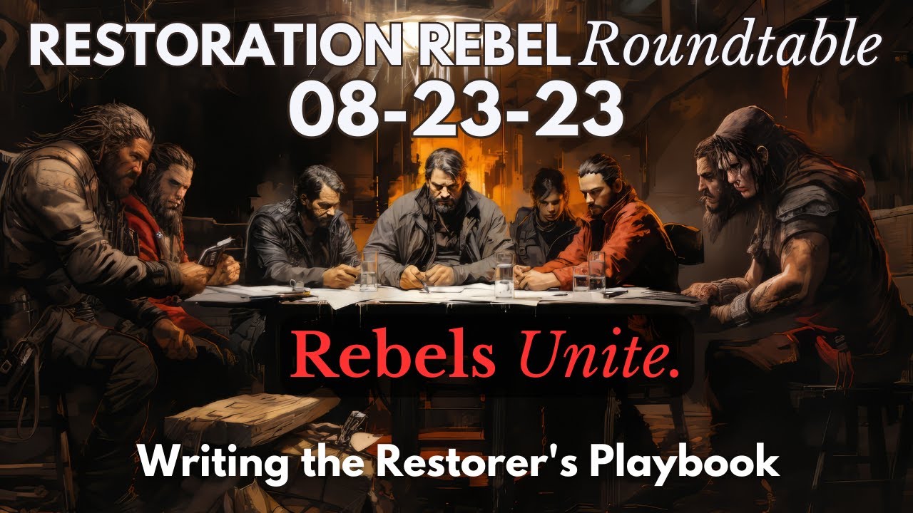 Restoration Rebel Roundtable 8-23-23: Restorers UNITE! - YouTube
