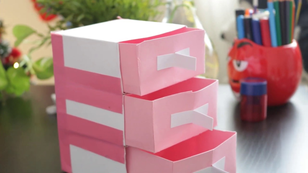 Paper Drawers - YouTube