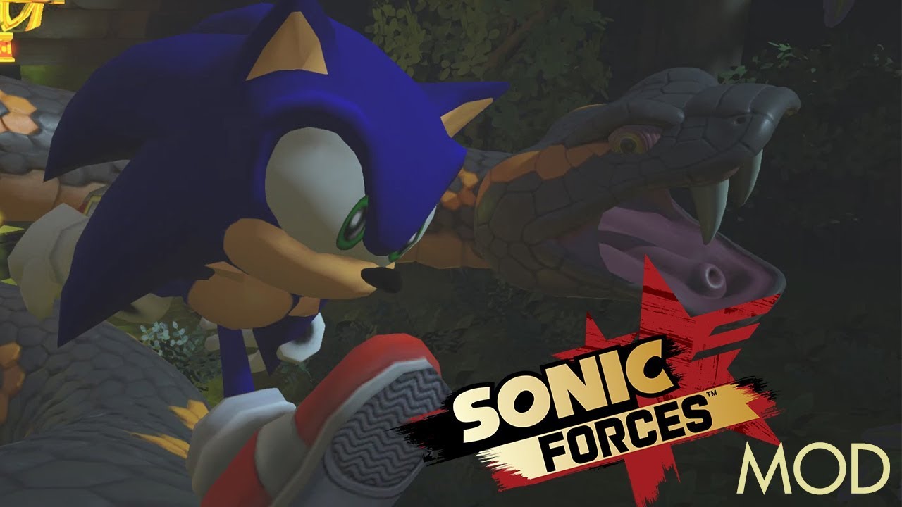 Sonic Forces Played With Adventure Model & Voice Mods - YouTube