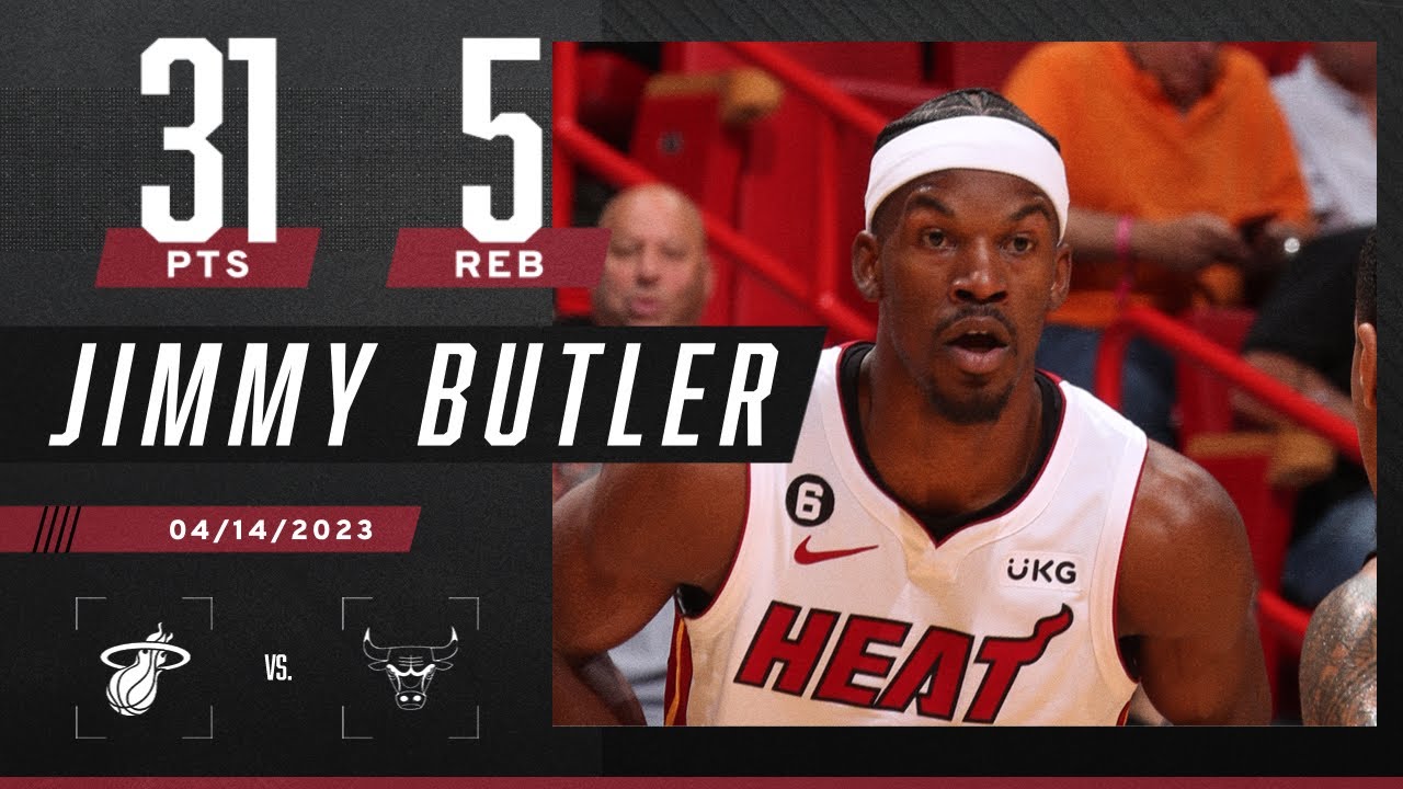 Jimmy Butler's 31 PTS helps Heat clinch playoff berth over Chicago ...