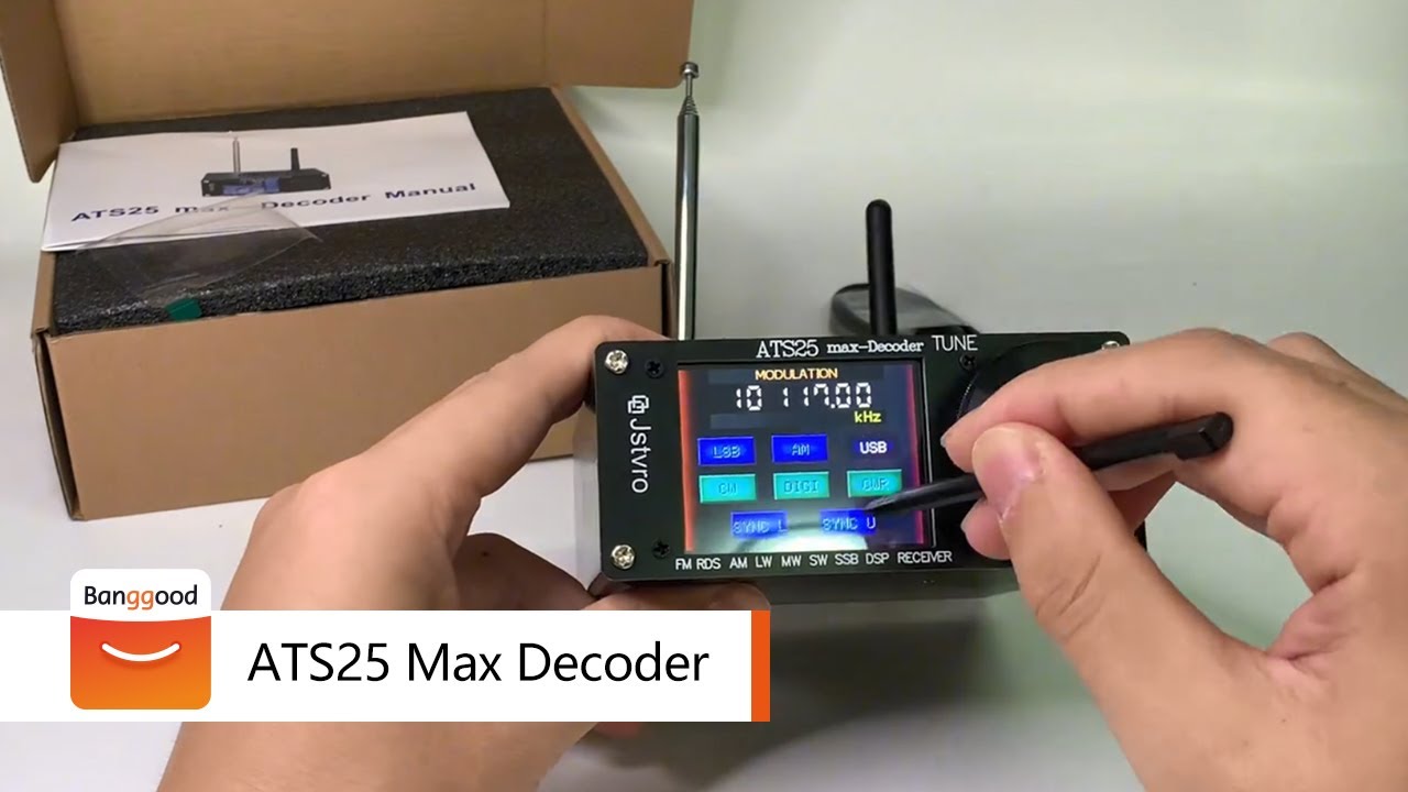 ATS25 Max Decoder - Shop on Banggood - YouTube