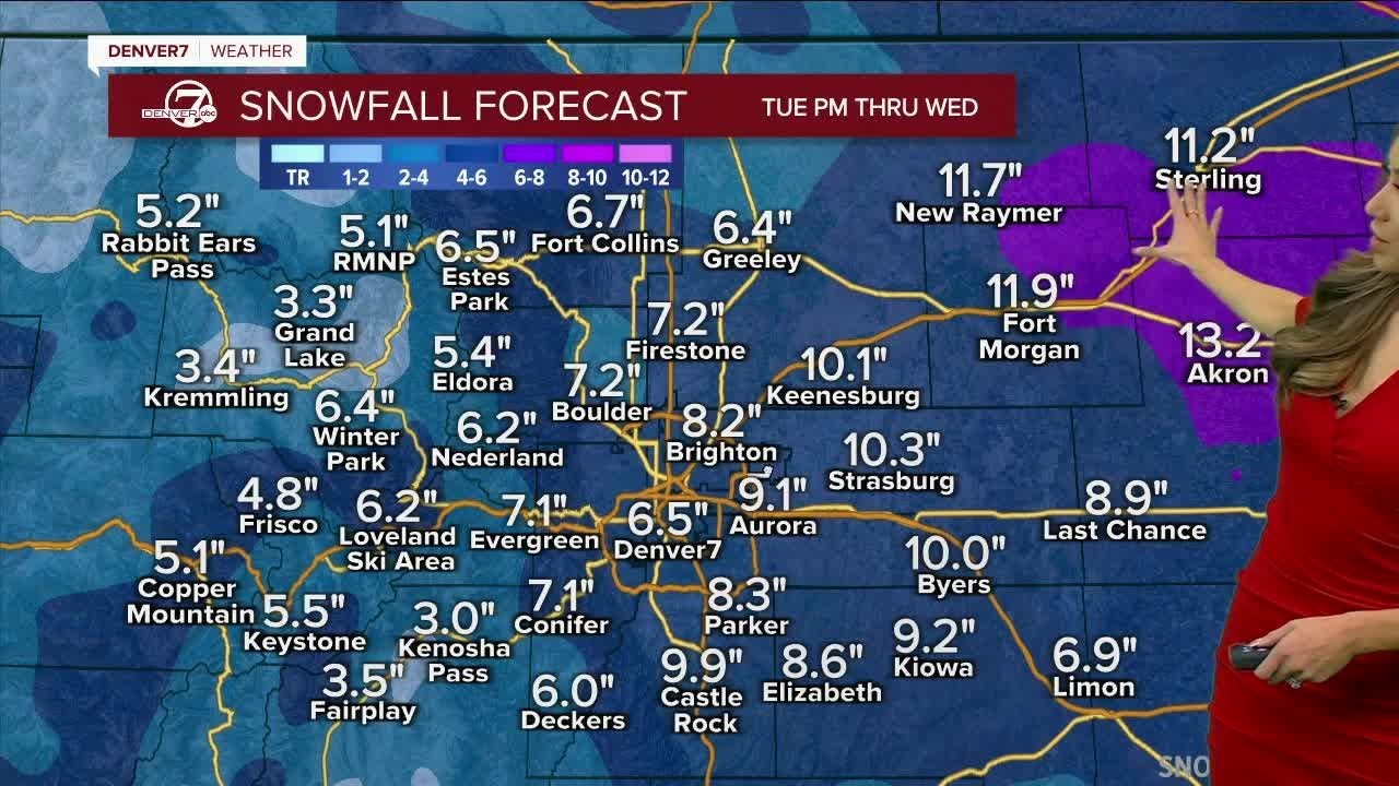 A strong winter storm will bring heavy snow across the mountains and ...