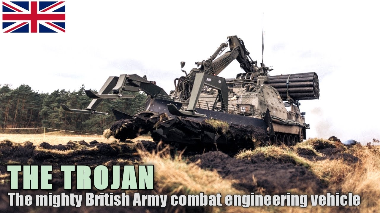 Meet the Trojan, the mighty British Army combat engineering vehicle ...