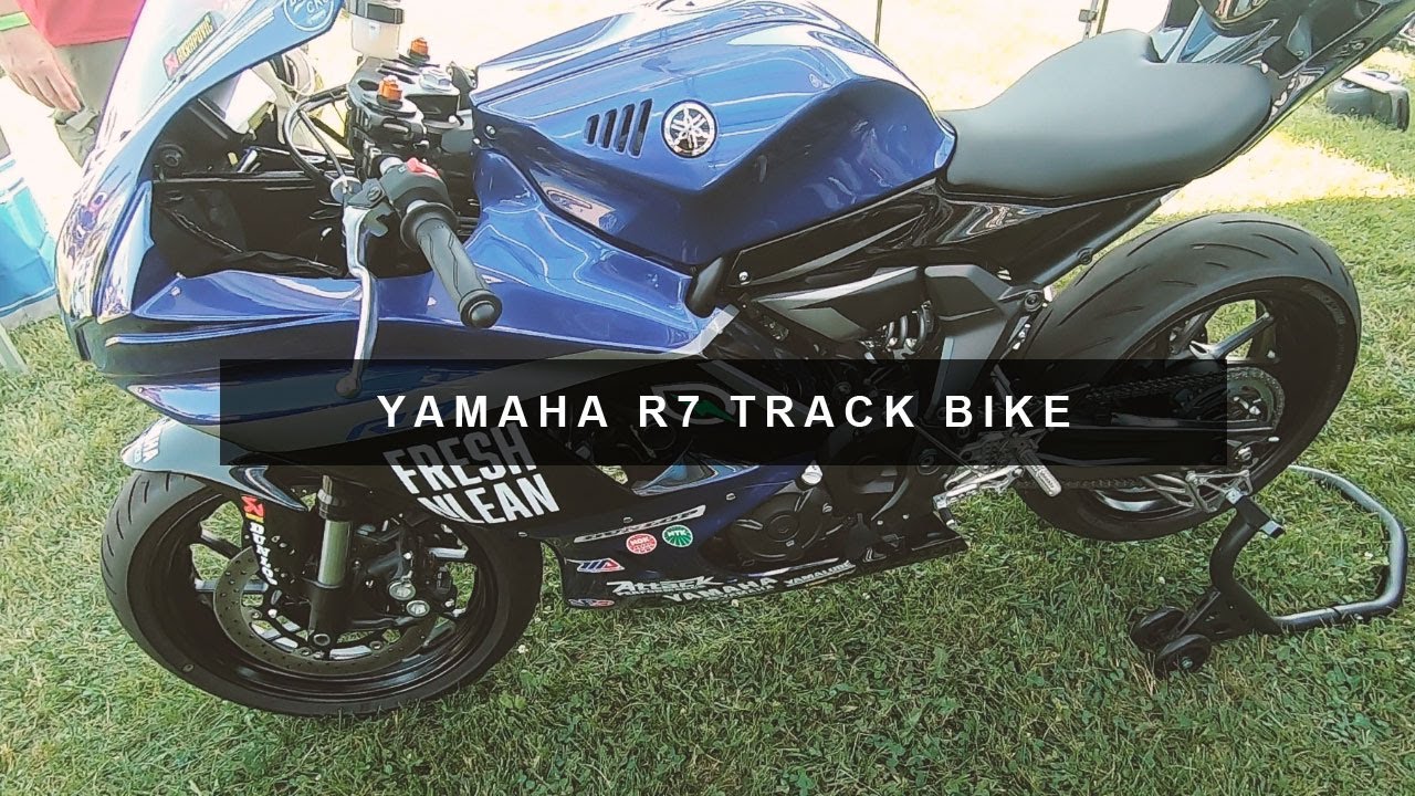 2022 Yamaha R7 Track Bike Walk Around - Attack Performance Fresh N Lean ...