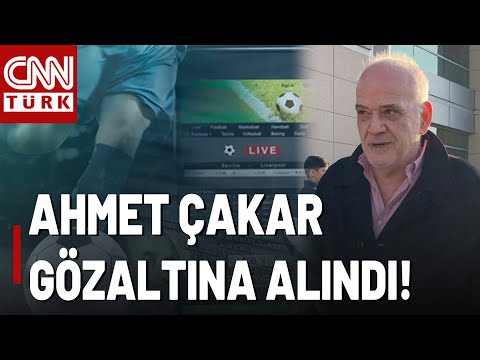 Yasa Dışı Bahis Ve Şike Operasyonunda 2. Dalga! Ahmet Çakar Dahil 35 Kişiye Gözaltı!