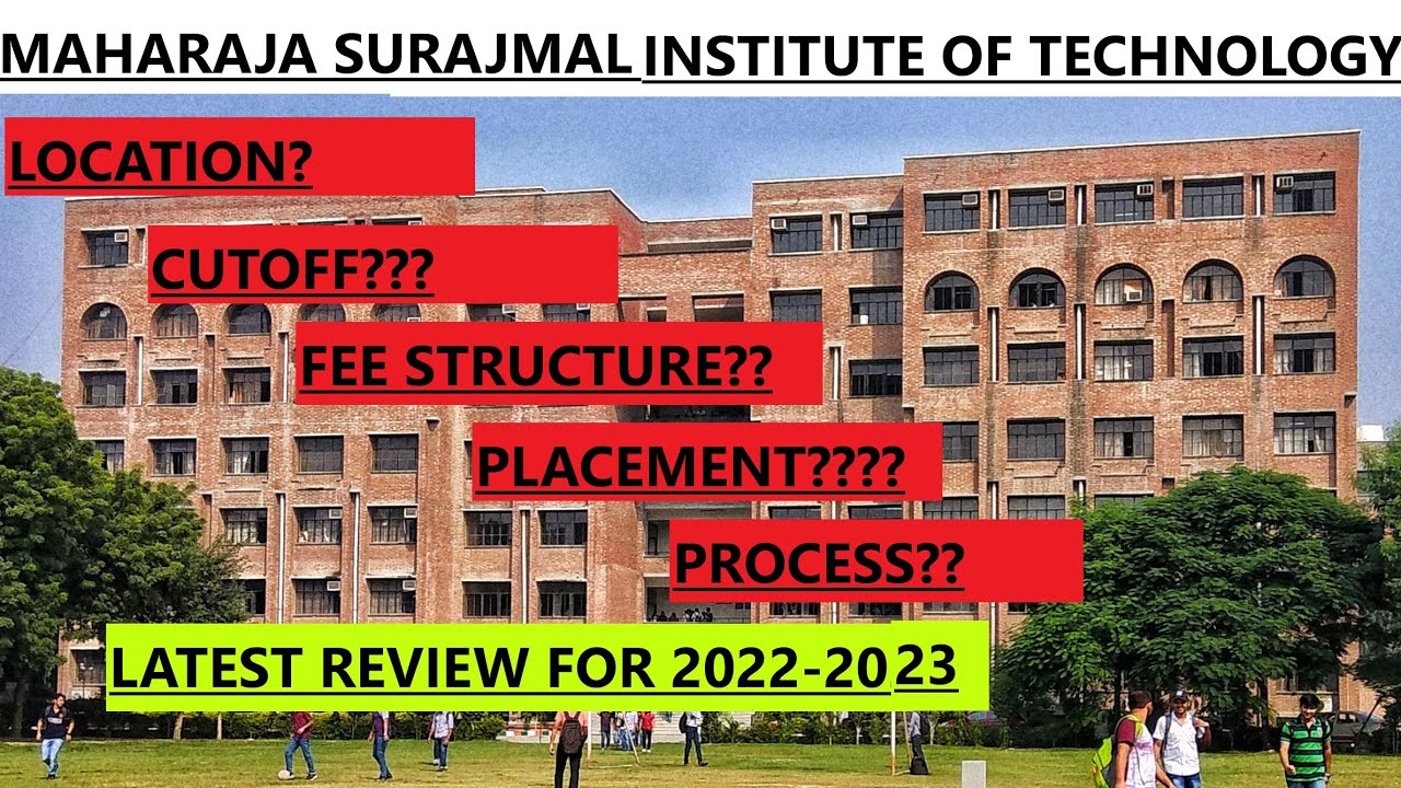 MAHARAJA SURAJMAL INSTITUTE OF TECHNOLOGY || IPU || MSIT ||COLLEGE LIFE ...