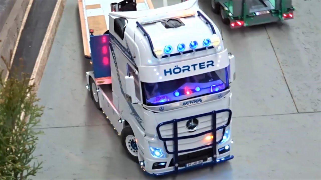 Best of RC Trucks LKW Schwertransport | RC Messe in Germany | Teil 3 ...