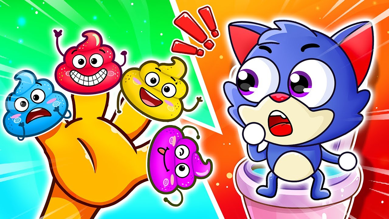 Diaper Change Song👶 Poo Poo Song For Kids | Baby Care | Sing-along with ...