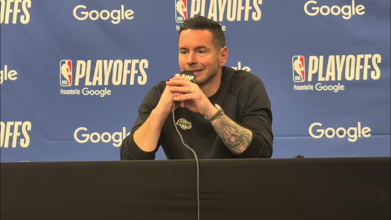 JJ Redick Explains What He Was Mad About In Timeout, Praises Lakers For Physicality In Game 2 ...