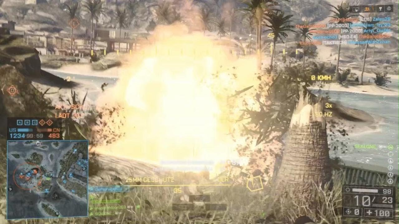 Battlefield 4 LAV-25 Gameplay I (PS5) - YouTube