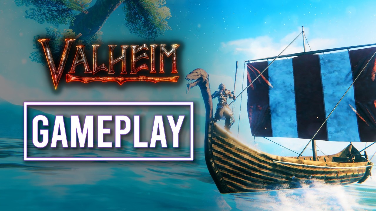 Valheim GAMEPLAY : No Commentary | PC - YouTube