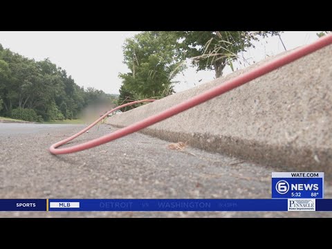 Internet cable left unburied for months in Blount County subdivision