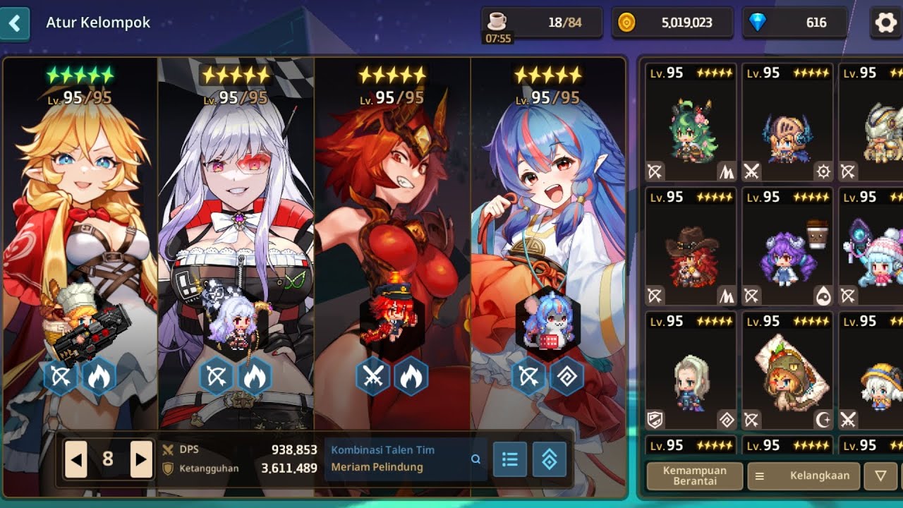 Fire Team guild raid | Guardian Tales - YouTube