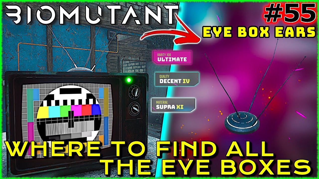 Find All The Eye Boxes | Biomutant | Gameplay Walkthrough | Part 55 ...