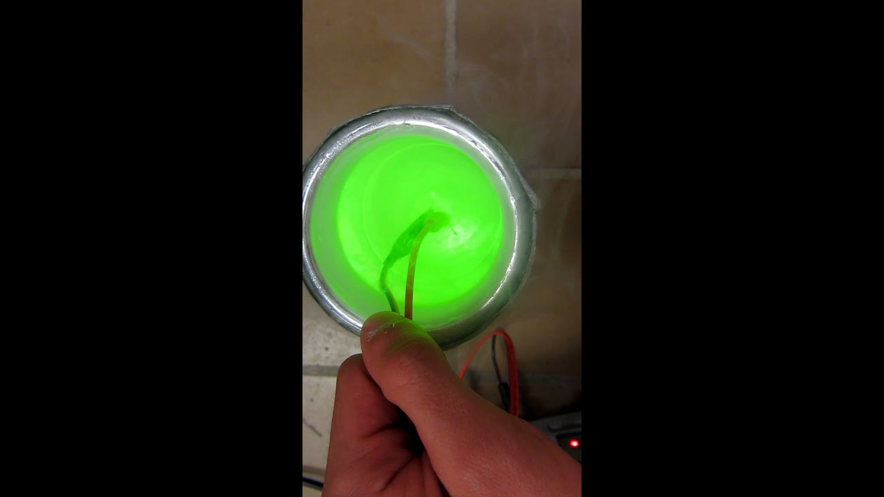 LED dunked in liquid nitrogen changes color! - YouTube