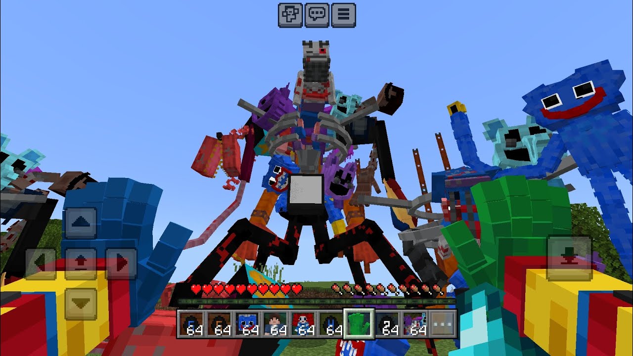 Poppy Playtime Chapter 3 Deep Sleep in Minecraft PE - YouTube